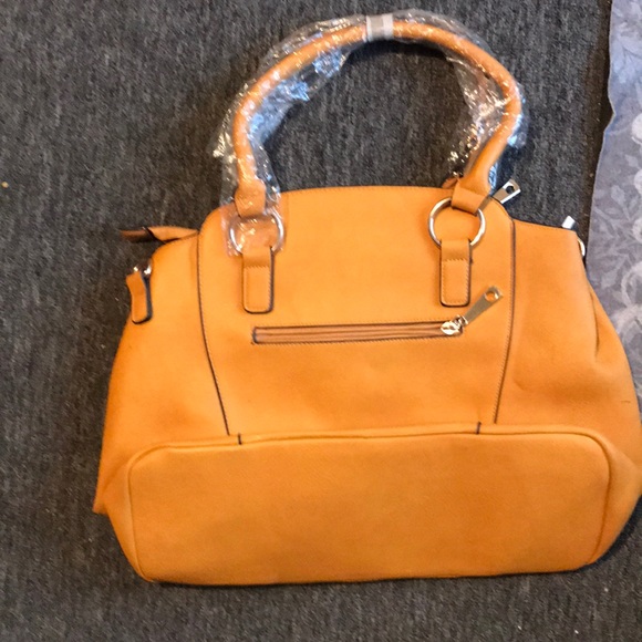 Bags | Mustard Color Shoulder Bag With Crossbody Strap | Poshmark